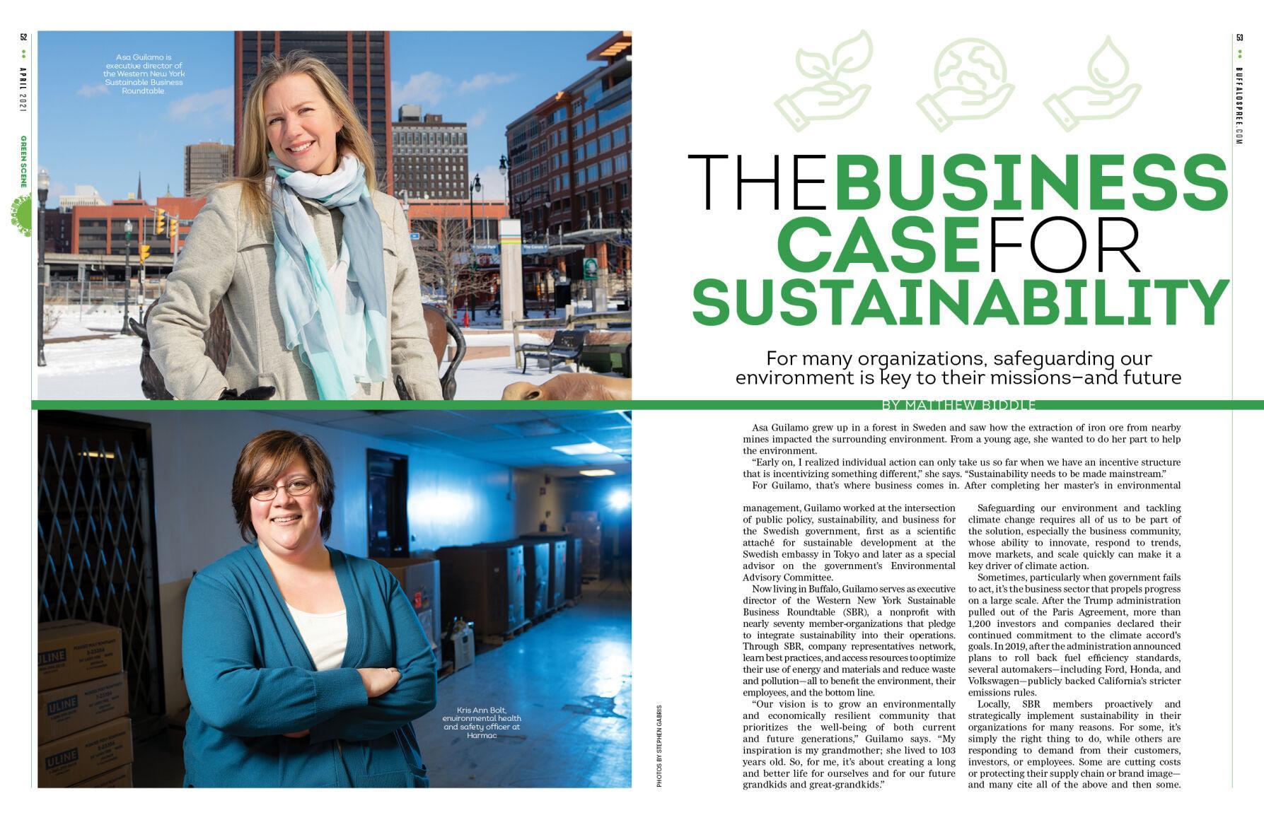 Buffalo Spree Features Sustainability Initiatives | News | Harmac