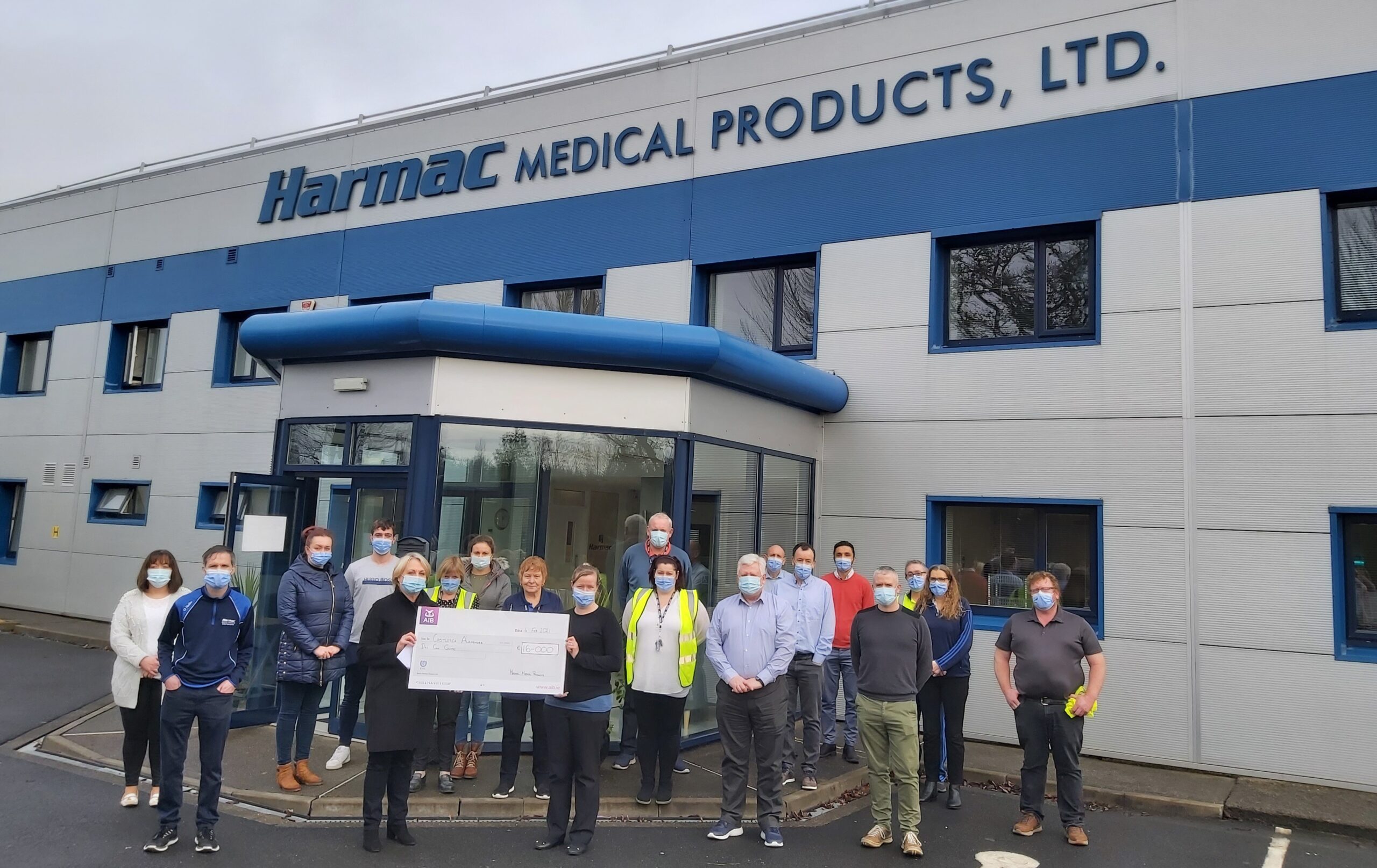 €16,000 raised for Alzheimer Society of Ireland | News | Harmac